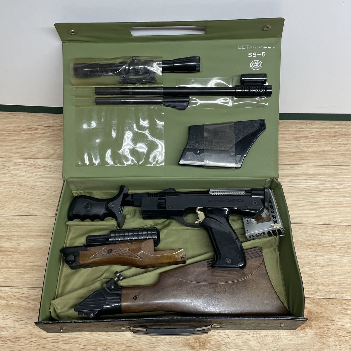 【やや傷や汚れあり】ライフル銃 BUFFALO TARGET PISTOL MODEL NO.08の落札情報詳細 - ヤフオク落札価格検索 ...