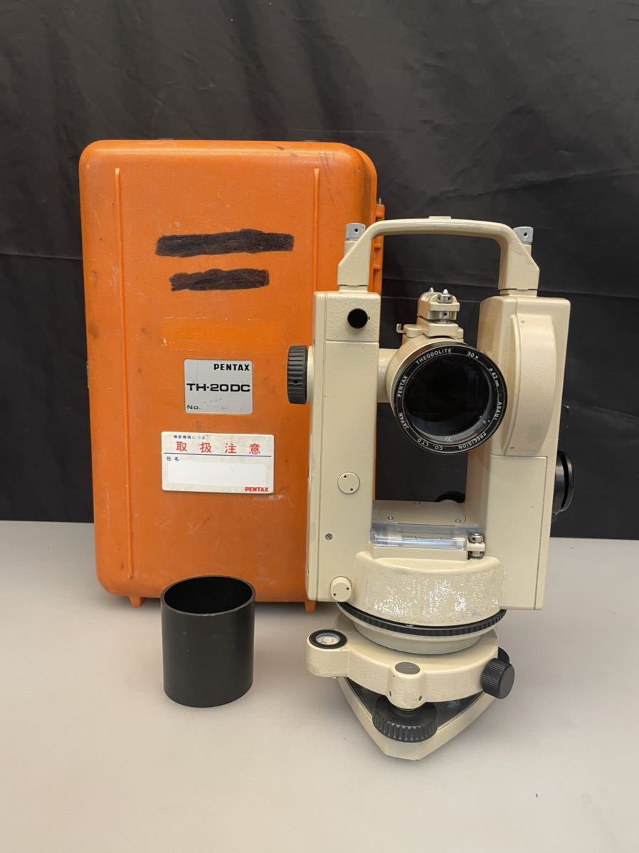 【傷や汚れあり】★ペンタックス PENTAX セオドライト TH-20DC 測定器 測量機 計測 機器 倍率30倍 ハードケース入り★(I87)SRの落札情報詳細 - Yahoo!オークション ...
