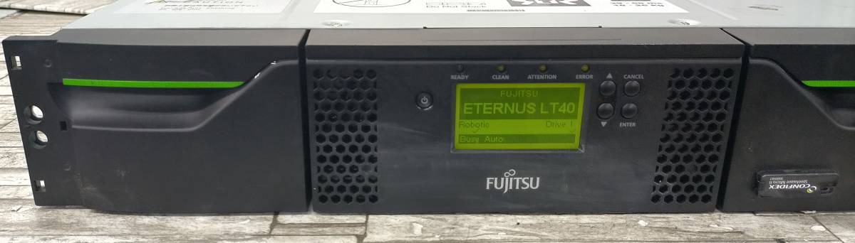 【傷や汚れあり】★☆富士通 FUJITSU Storage ETERNUS LT40 S2 LT40PFH1 テープ ライブラリ☆★ の落札 ...
