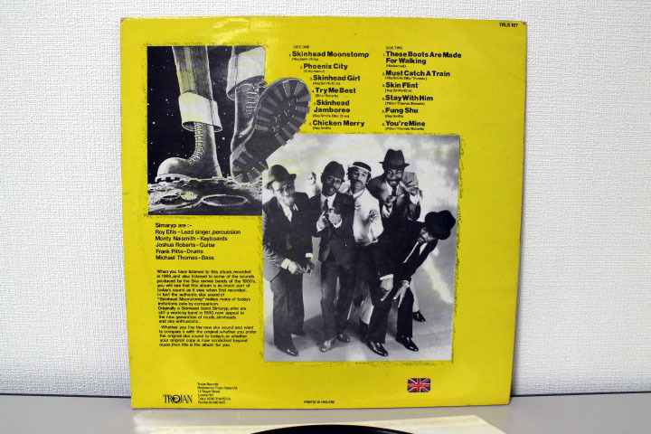 【目立った傷や汚れなし】LP SIMARYP / SKINHEAD MOONSTOMP THE ALBUM TRLS187 英国盤 中古の落札 ...