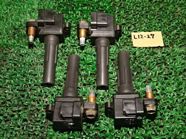 【やや傷や汚れあり】L12-27 SS H14 GDB インプレッサ WRX STI LTD B型 丸目 イグニッションコイル 4個 の落札情報詳細| ヤフオク落札価格情報 オークフリー
