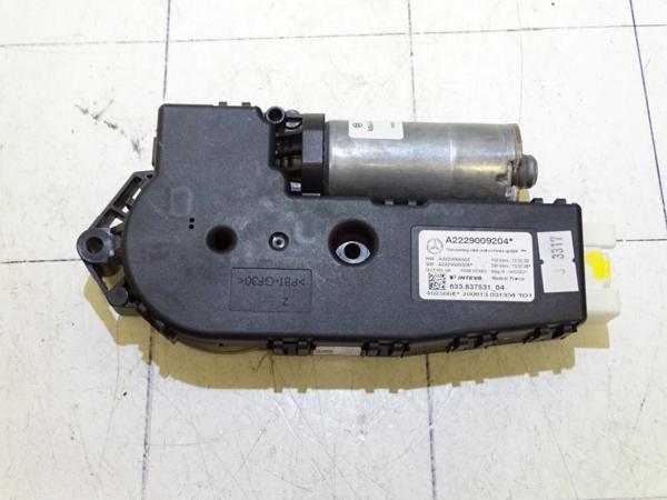 【目立った傷や汚れなし】J3317vc ベンツ純正 Sクラス W222 パノラミックスライディングルーフ モーター A2229009204 ...