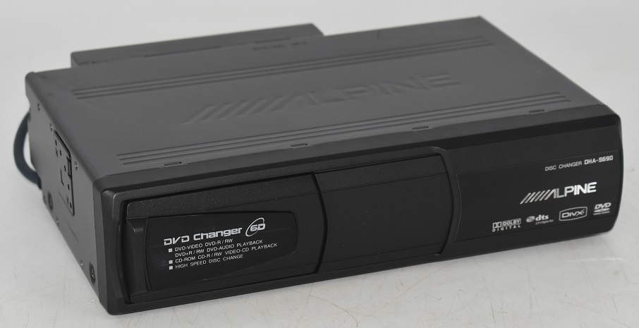 【やや傷や汚れあり】H6-138 現状品 ALPINE DHA-S690 6連奏 DVDチェンジャー アルパイン カーオーディオ 付属品欠品 動作未確認の落札情報詳細 - ヤフオク落札価格検索 ...