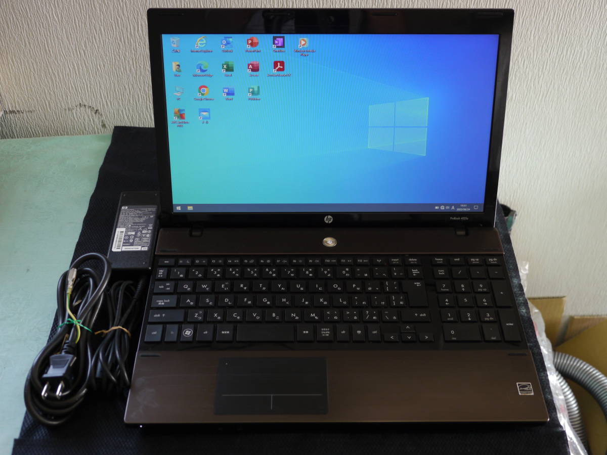 【やや傷や汚れあり】hp ProBook 4525s (AMD V120 2.2GHz/4GB/250GB/DVD-M/15.6inch ...