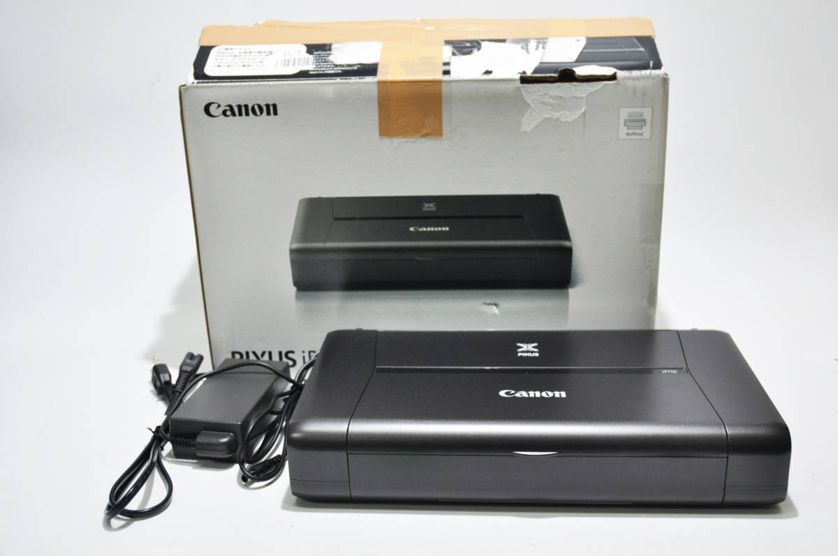 【やや傷や汚れあり】0622★☆Canon インクジェットプリンター PIXUS iP110 Wi-Fi搭載モバイルコンパクト☆★の落札情報詳細 - ヤフオク落札価格検索 オークフリー