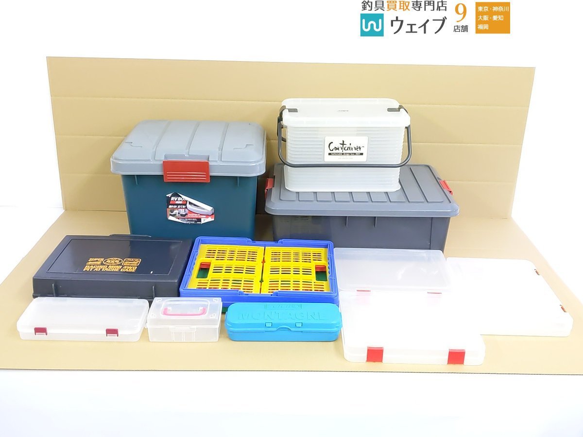 【傷や汚れあり】アイリスオーヤマ RV BOX 400 他 コンテナボックス プラスチックケース など 11点 の落札情報詳細| ヤフオク落札 ...