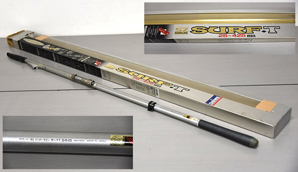 【やや傷や汚れあり】JY7-354【現状品】Daiwa ダイワ SZ INTERLINE SURF・T 25-425｜SZ インターライン ...