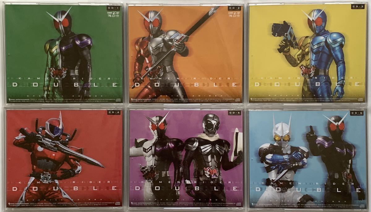 【目立った傷や汚れなし】【美品】仮面ライダーW SPECIAL CD-BOX 6枚組CD+DVD サウンドトラック サントラ 上木彩矢 Labor Day 吉川晃司 の落札情報詳細| ヤフオク ...