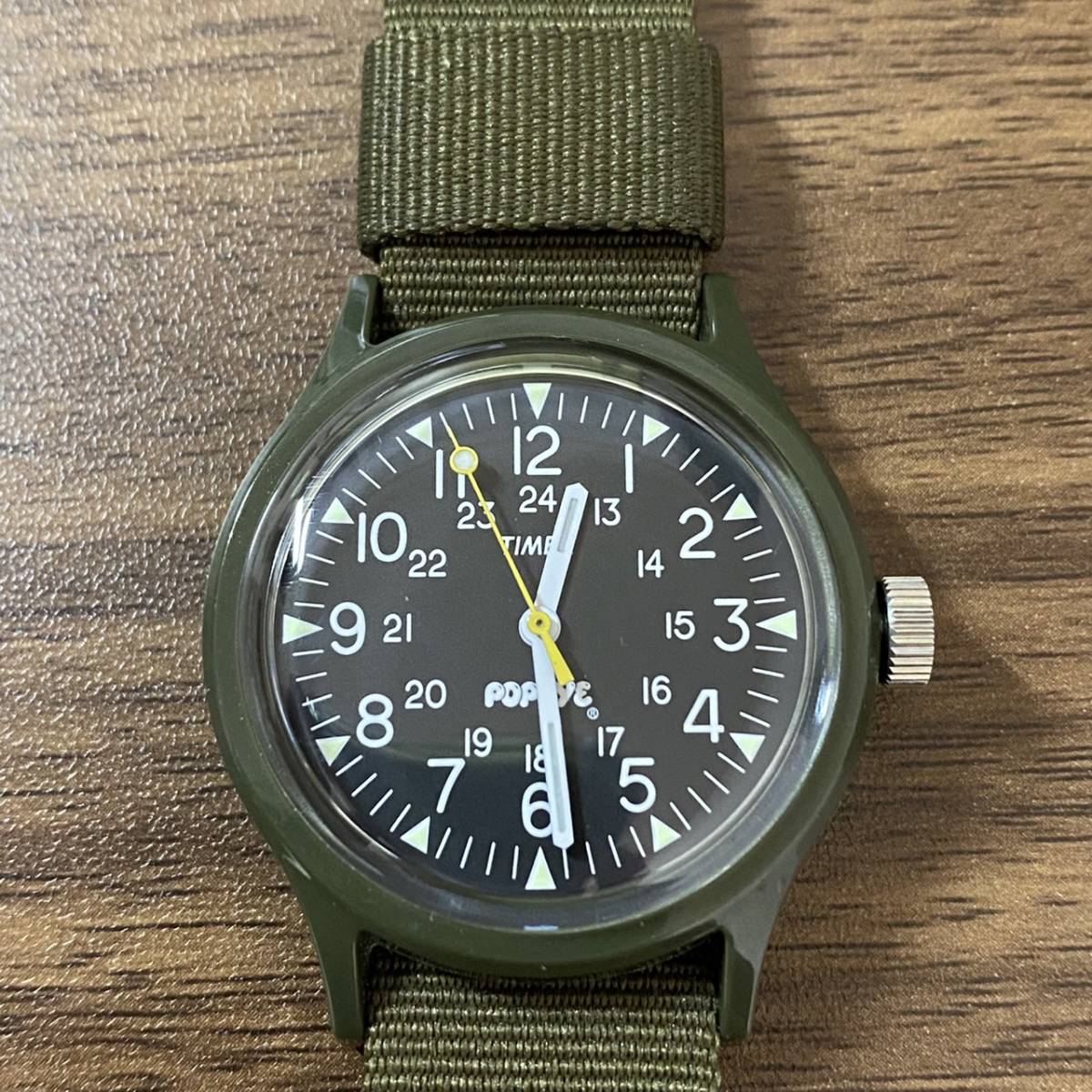 【傷や汚れあり】【中古】TIMEX CAMPER POPEYE ポパイ 送料無料 POPEYE × TIMEX 腕時計 キャンパーの落札情報 ...