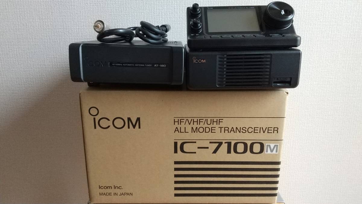 【そこそこ美品】アイコム AT180 アンテナチューナー 動作確認済み IC706/IC7000/IC-7100などに の落札情報詳細 ...