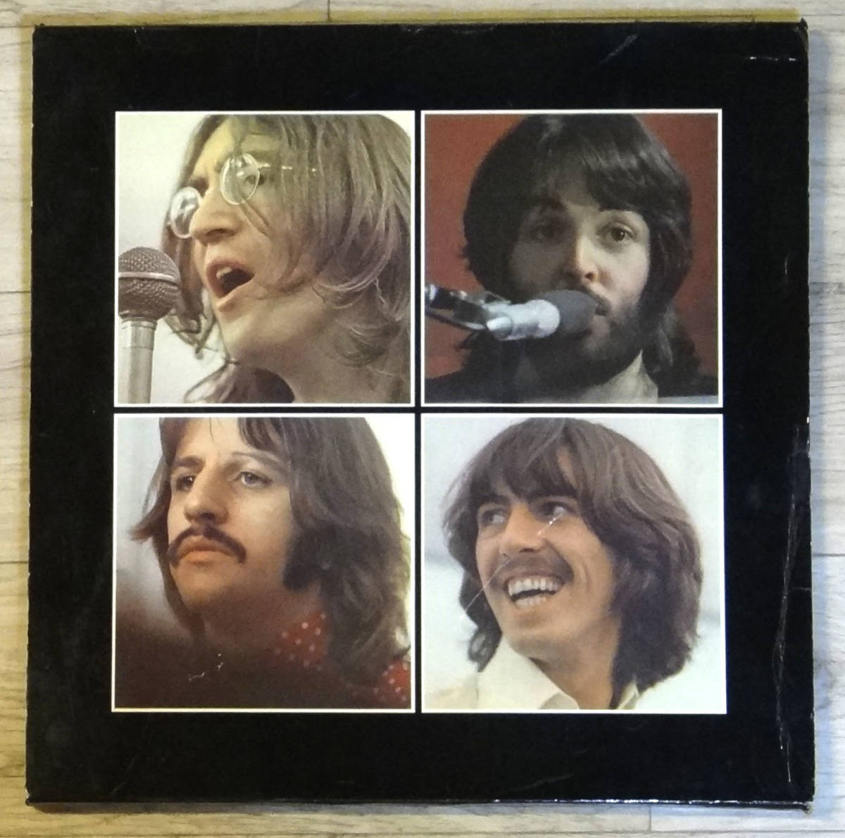 【やや傷や汚れあり】美盤! UK Original 初回 APPLE PCS 7096 Let it Be Box Set The ...