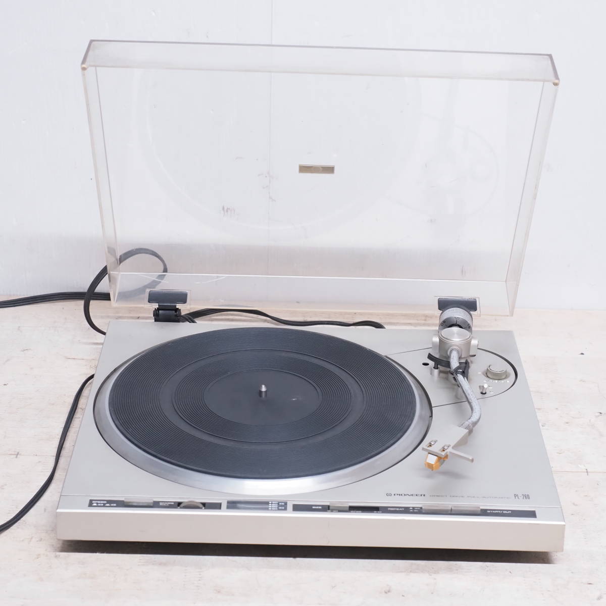 【傷や汚れあり】ib) レコードプレーヤー PL-260 パイオニアの落札情報詳細 - ヤフオク落札価格検索 オークフリー