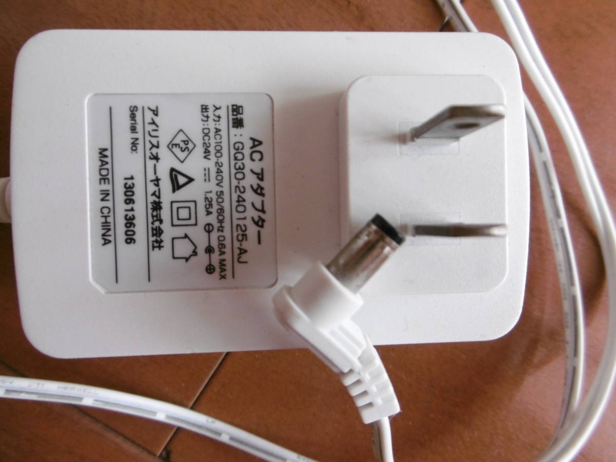 【目立った傷や汚れなし】GQ30-240125-AJ ACアダプター / アイリスオーヤマ IRIS OHYAMA リビング扇 扇風機 EFB-32DHR30用の落札情報詳細 - Yahoo ...