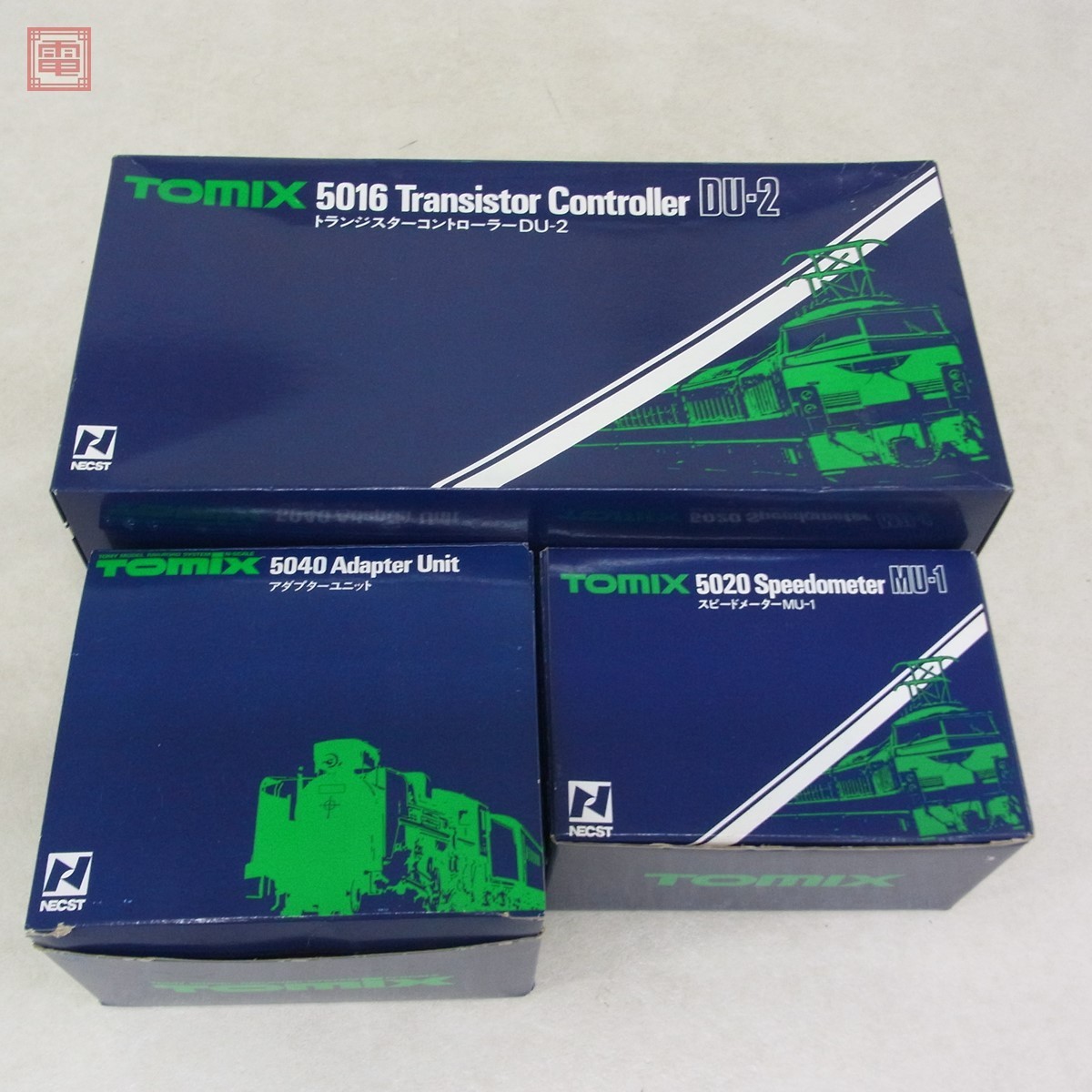 ☆TOMIX トランジスターコントローラーDU-1(5015)/アダプタユニット(5040) 説明書付き※動作確認済 の落札情報詳細 ...