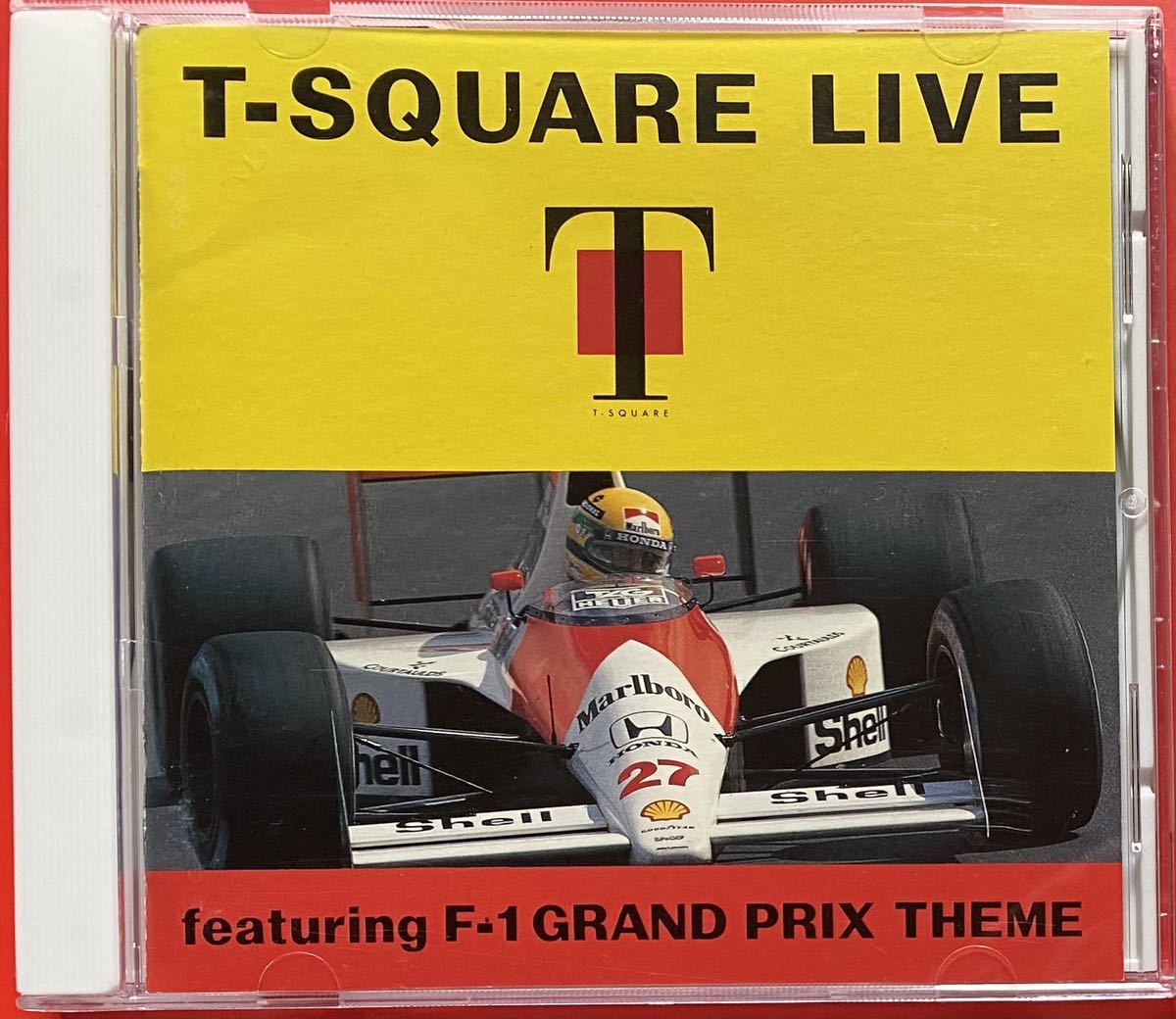 【目立った傷や汚れなし】【CD】T-SQUARE「LIVE featuring F-1 GRAND PRIX THEME」THE SQUARE ...