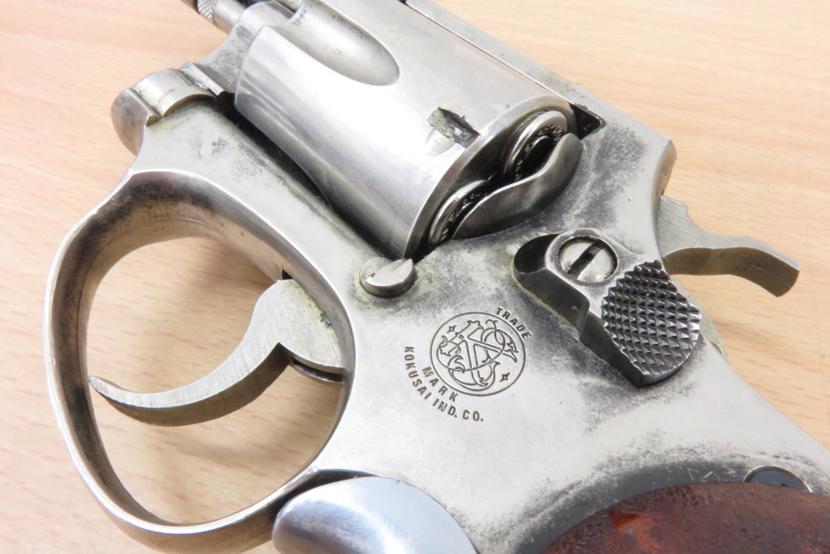 【傷や汚れあり】08408 木408-207 モデルガン コクサイ S&W リボルバー MODEL OF 1982 KOKUSAI トイガン ...