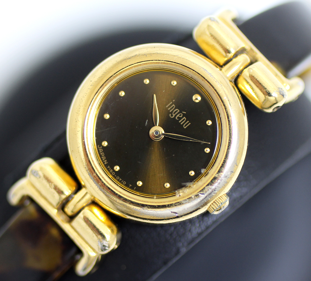 【傷や汚れあり】【SEIKO】セイコー ALBA アルバ Y150-0G30 べっ甲 ブレスウォッチ クォーツ 腕時計 電池交換済み の落札情報詳細 - ヤフオク落札価格検索 オークフリー