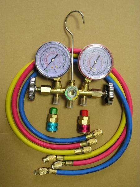 【未使用】 処分特価 マニホールドゲージ エアコンガスチャージ R12/R134の落札情報詳細 - ヤフオク落札価格検索 オークフリー