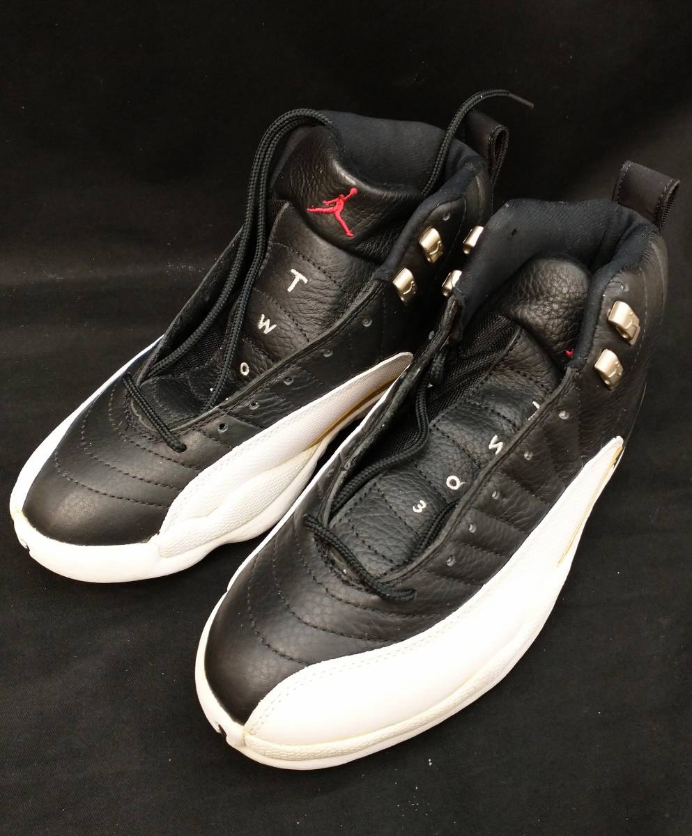 【傷や汚れあり】[箱付] NIKE AIR JORDAN 12 OG PLAYOFF AJ12 プレイオフ オリジナル スニーカー 26 ...