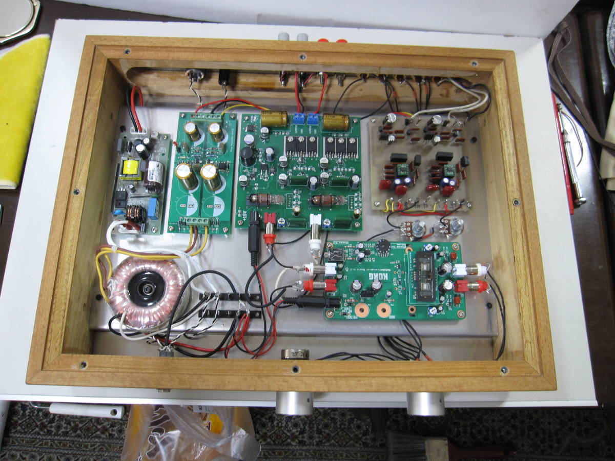 【未使用】コルグニューチューブ NU-1 ハイブリット プリメインアンプ 自作品の落札情報詳細 - ヤフオク落札価格検索 オークフリー