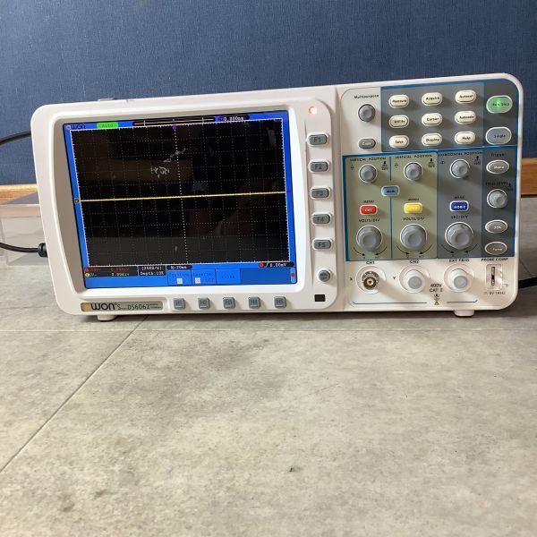 【やや傷や汚れあり】J1019【通電OK】OWON オシロスコープ SDS6062 電源ケーブル付きの落札情報詳細 - Yahoo!オークション落札価格検索 オークフリー