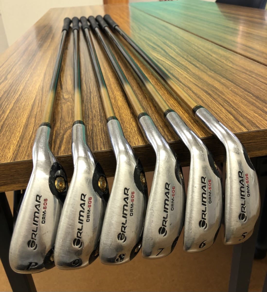 【傷や汚れあり】オリマー ワンレングスアイアン ORM-606 6本セット FLEX SR ORLIMAR アイアンセット カーボンシャフト 中古 中空ヘッド オリジナルシャフトの落札情報詳細 ...