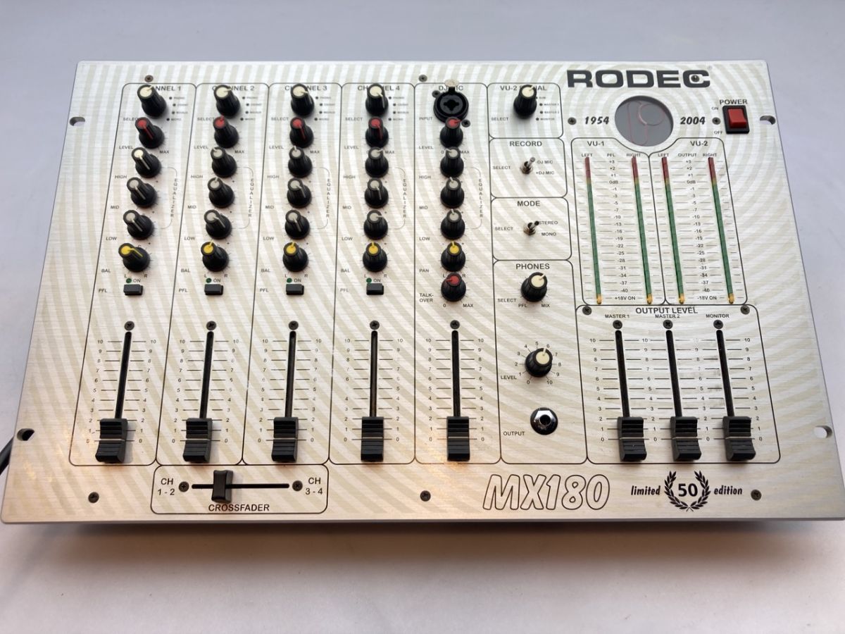 【傷や汚れあり】RODEC MX180 Limited Edition ※まとめて取引・同梱不可 [FX2169c]の落札情報詳細 ...