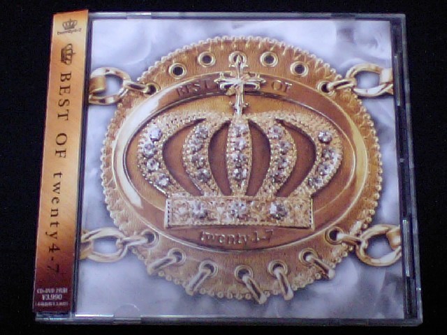 【やや傷や汚れあり】ベスト盤 CD+DVD [BEST OF twenty4-7] PROGRESS LIFE ONE AILI ...