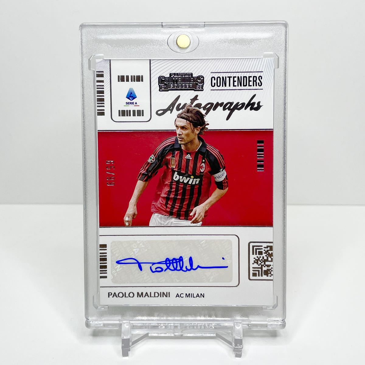 【目立った傷や汚れなし】1円スタート☆PAOLO MALDINI 2021-22 Panini Chronicles Contenders ...