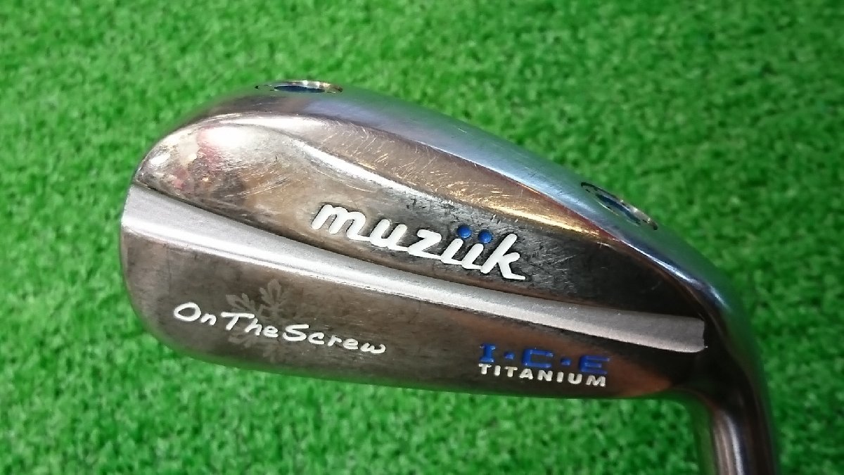 【傷や汚れあり】ムジーク アイアン型ユーティリティ muziik On The Screw I.C.E TITANIUM U3 21度 (X ...