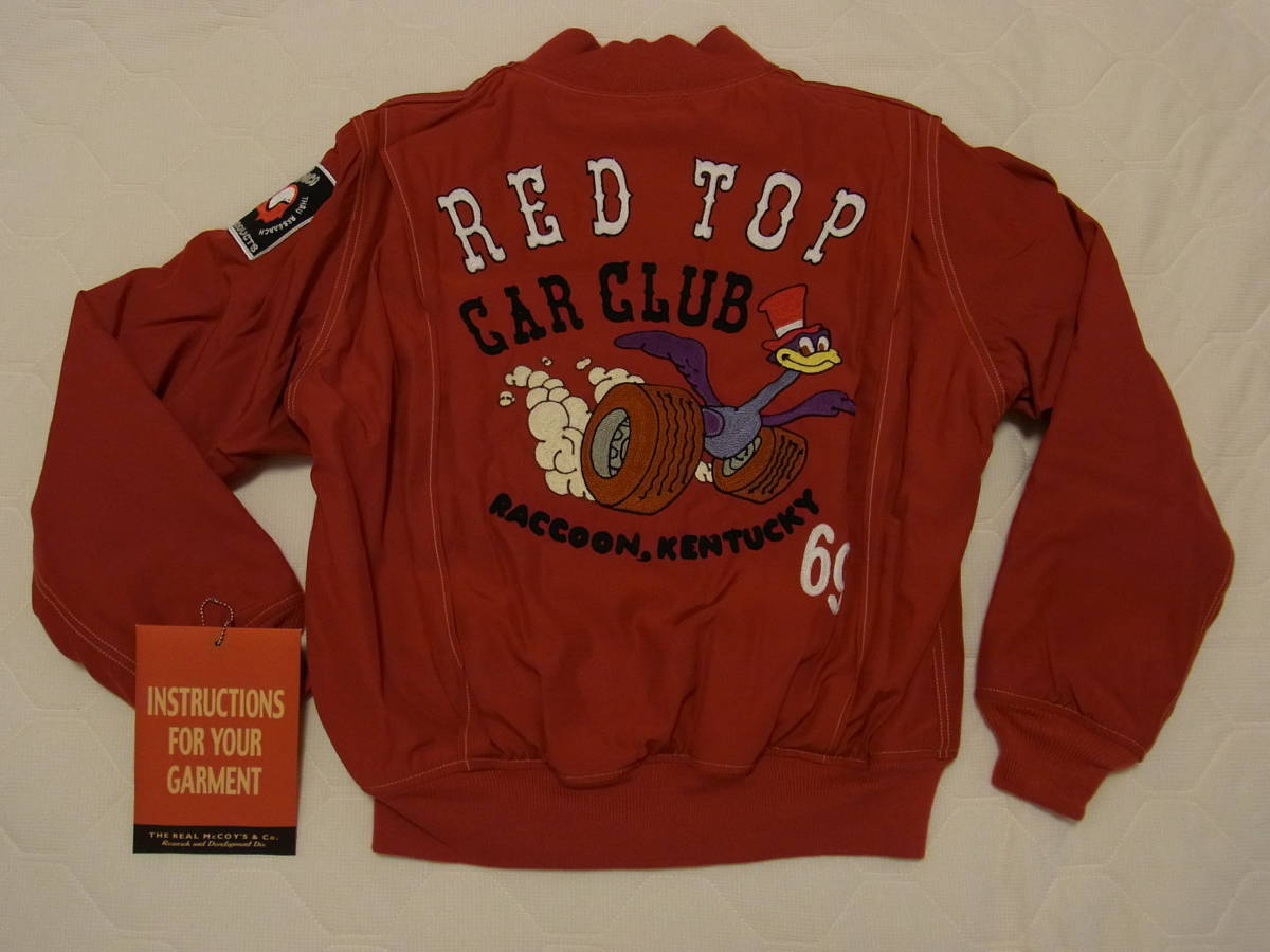 【未使用】L 未使用 リアルマッコイズ THE REAL McCOY'S タンカースジャケット TANKER JACKET ロードランナー ...