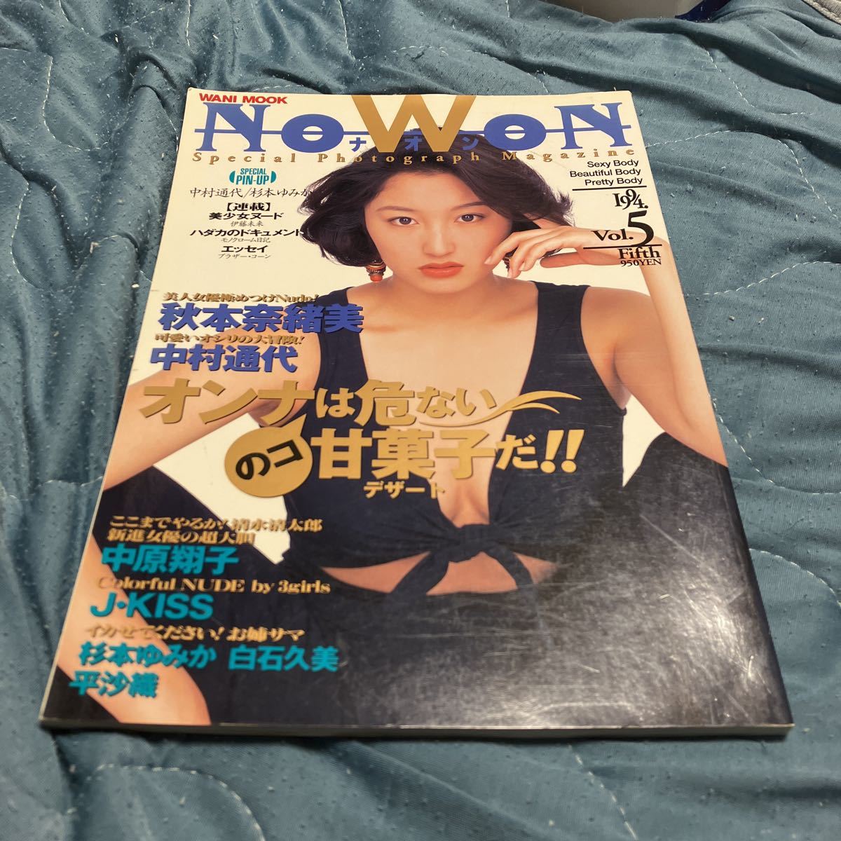 【やや傷や汚れあり】ナオン NOWON 1994 VOL.5 中村通代 杉本ゆみか 秋本奈緒美 中原翔子 ピンナップ付きの落札情報詳細 - ヤフオク落札価格検索 オークフリー