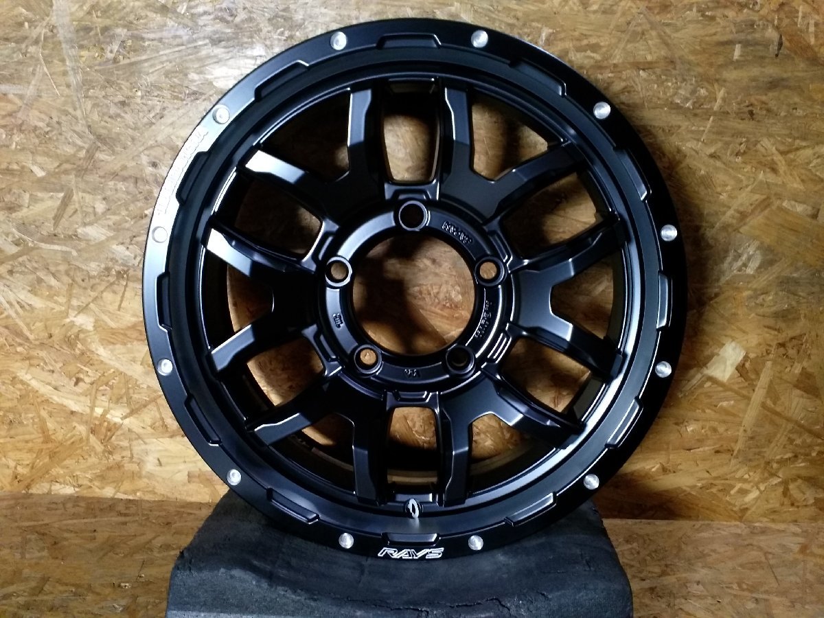 【未使用】【送料無料】RAYS レイズ デイトナ FDX F6 BOOST 16インチ 5.5J 5/139.7 +20 N1 セミグロスブラック 1台分 未開封 即出荷可能 ジムニーの落札 ...
