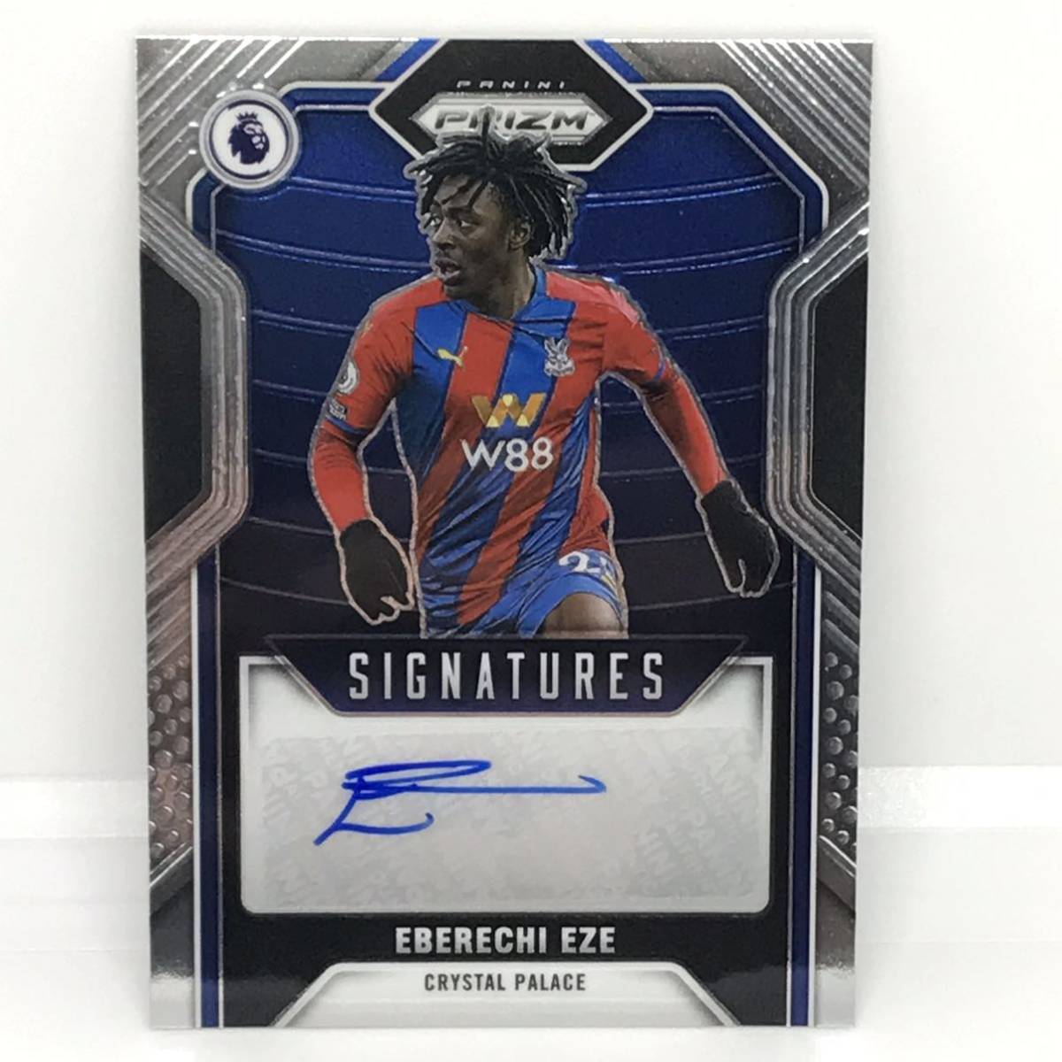 【傷や汚れあり】EBERECHI EZE autograph S-EE PANINI PRIZM 2022 PREMIER LEAGUE の ...