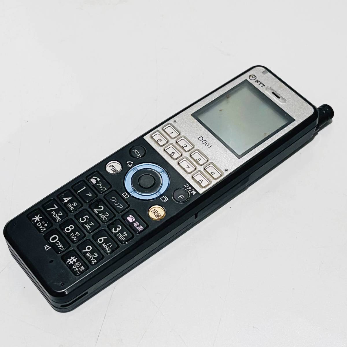 【傷や汚れあり】甲MJ15684 ジャンク品 簡易クリーニング済 NTT D001 ネットコミュニティシステムαNX 子機のみ デジタルコードレス電話機 端末の落札情報詳細 - ヤフオク落札 ...