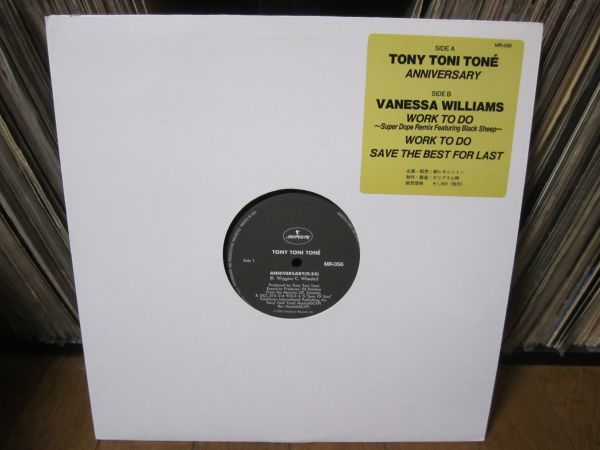 【やや傷や汚れあり】Tony Toni Tone / Anniversary, Vanessa Williams / Work To Do ...