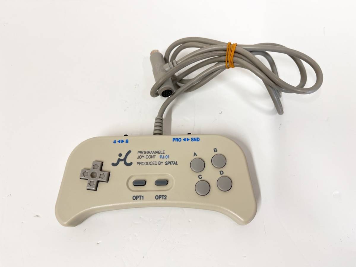 【目立った傷や汚れなし】No.F918 PC-98 PROGRAMABLE JOY-CONT コントローラー PJ-01 SPITAL 動作未確認の落札情報詳細 - Yahoo!オークション ...