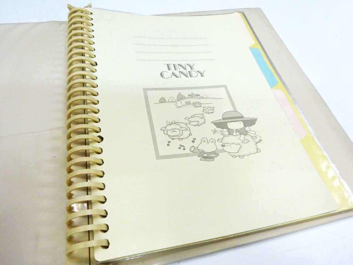 【やや傷や汚れあり】 昭和レトロ TINY CANDY タイニーキャンディー バインダー ファイル 80年代ファンシー雑貨 学研 GAKKEN キャラクター インテリア雑貨の落札情報詳細 ...