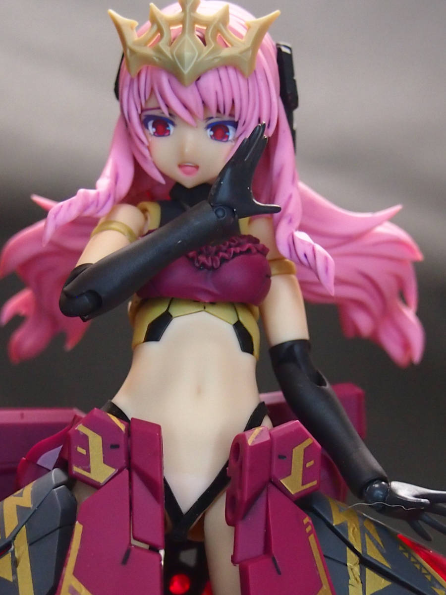 【目立った傷や汚れなし】”ハレンチ女王” ドゥルガー ダークネスクイーン 補色完成品 付属品あり フレームアームズガール Fag 検 メガミ