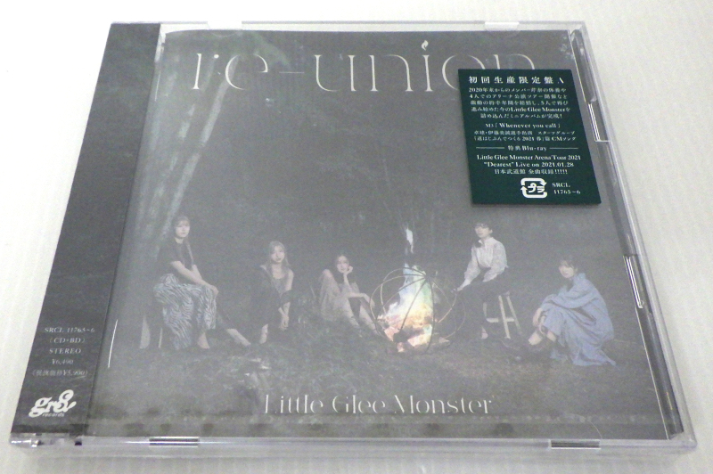 【未使用】未開封品!! Little Glee Monster CD re-union (初回生産限定盤A)(Blu-ray Disc付) の ...