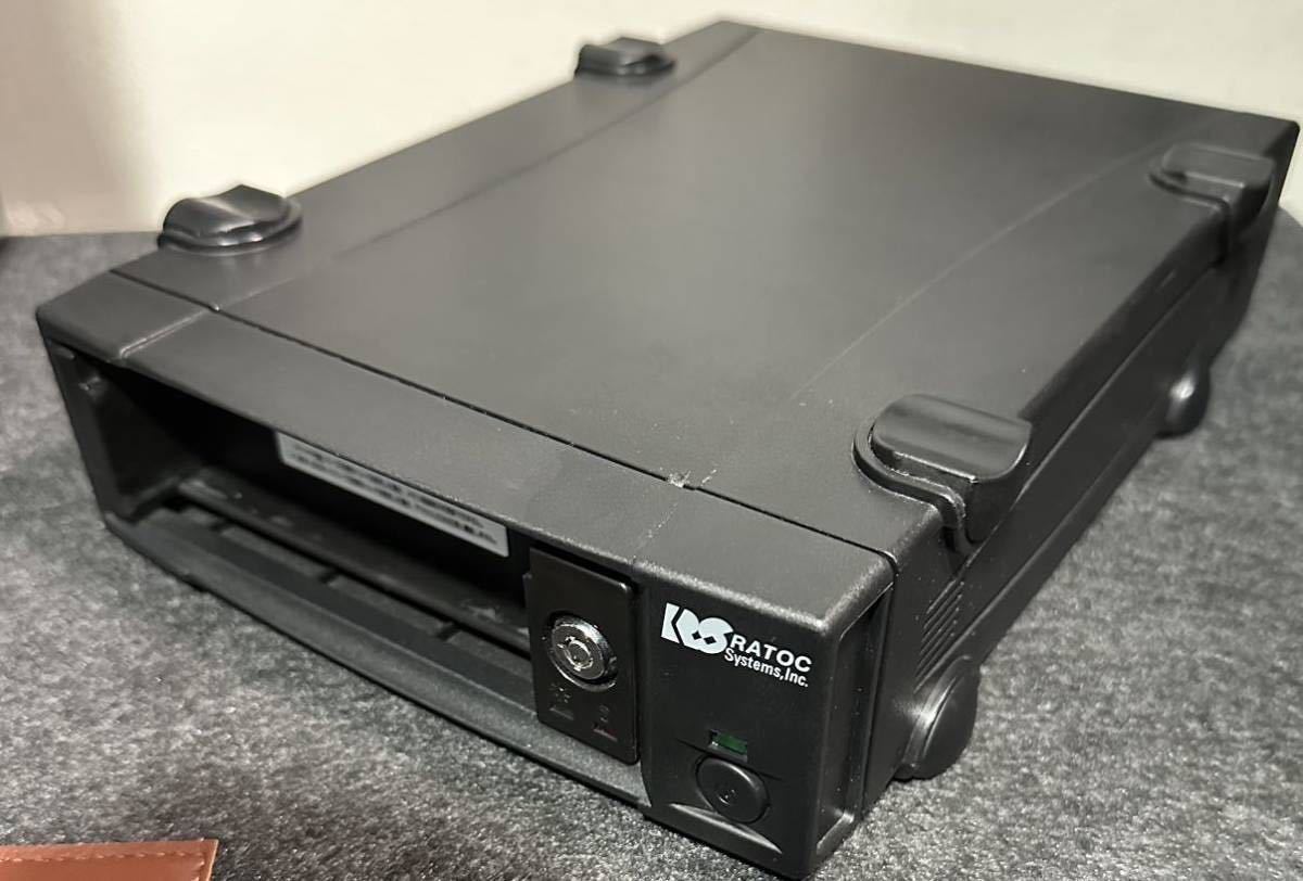 【中古】RATOCラトック REX-Dock USBリムーバブルケース U2-MDK1 の落札情報詳細| ヤフオク落札価格情報 オークフリー