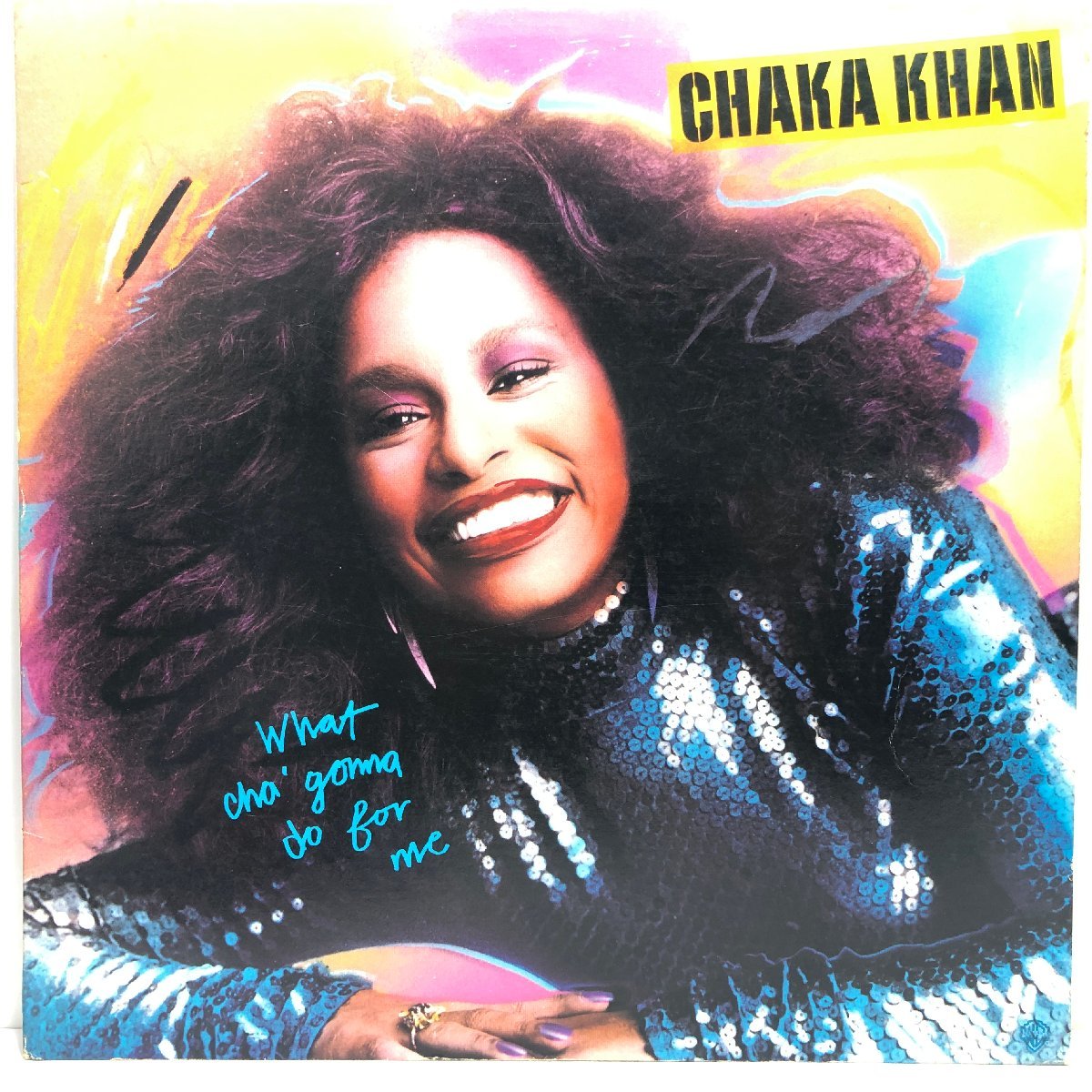 【やや傷や汚れあり】【US盤 LP】CHAKA KHAN / WHAT CHA' GONNA DO FOR ME / チャカ・カーン, 恋の ...