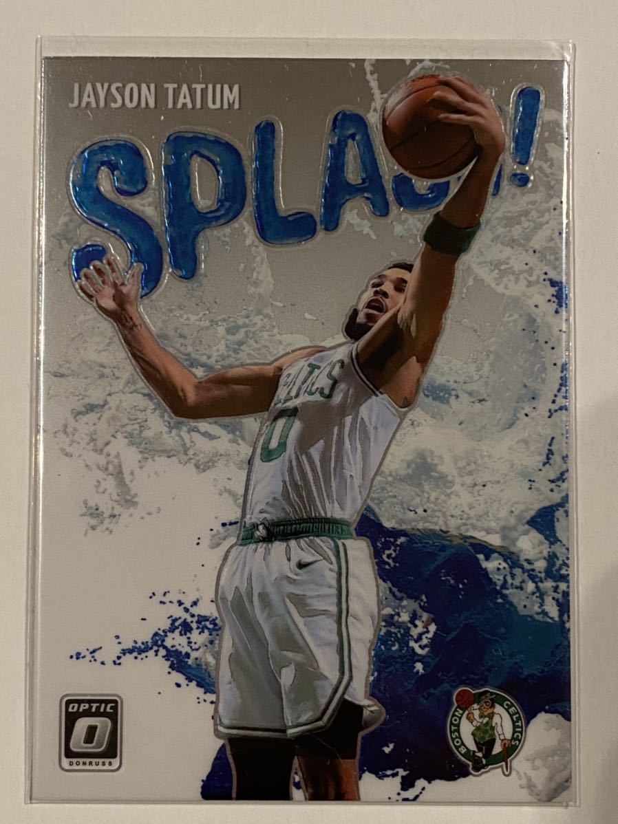 【目立った傷や汚れなし】Jayson Tatum 2021-22 Donruss Optic Splash base NBAカード ...