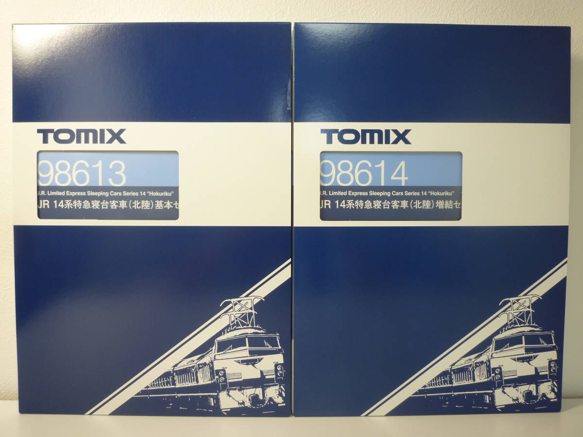 【未使用に近い】TOMIX 98613 98614 スハネ14-750 14系特急寝台客車(北陸)セットばらし 1両 トミックス の落札情報 ...