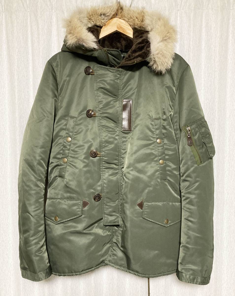 【目立った傷や汚れなし】美品☆[wjk] 定価99,000 N-3B フライトジャケット モッズコート XL グリーンカーキ 1043 ny27c ダブルジェイケイの落札情報詳細 ...