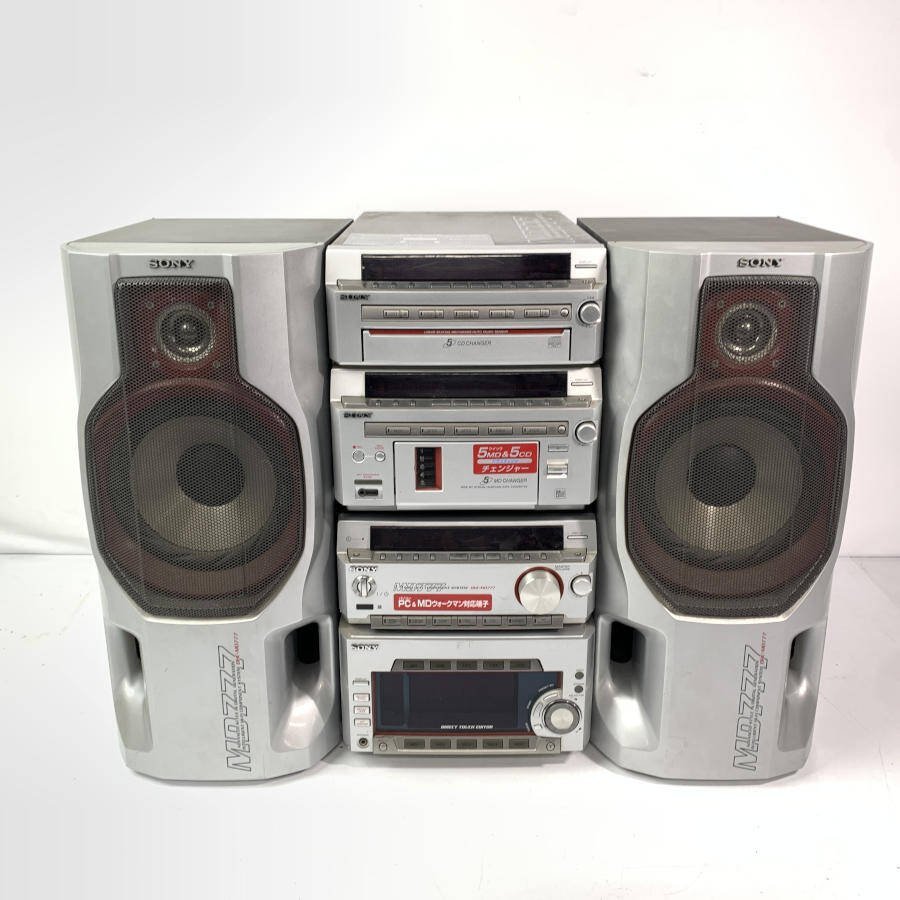 【全体的に状態が悪い】SONY STR-MD777 ソニー コンポ ジャンク品 の落札情報詳細| ヤフオク落札価格情報 オークフリー