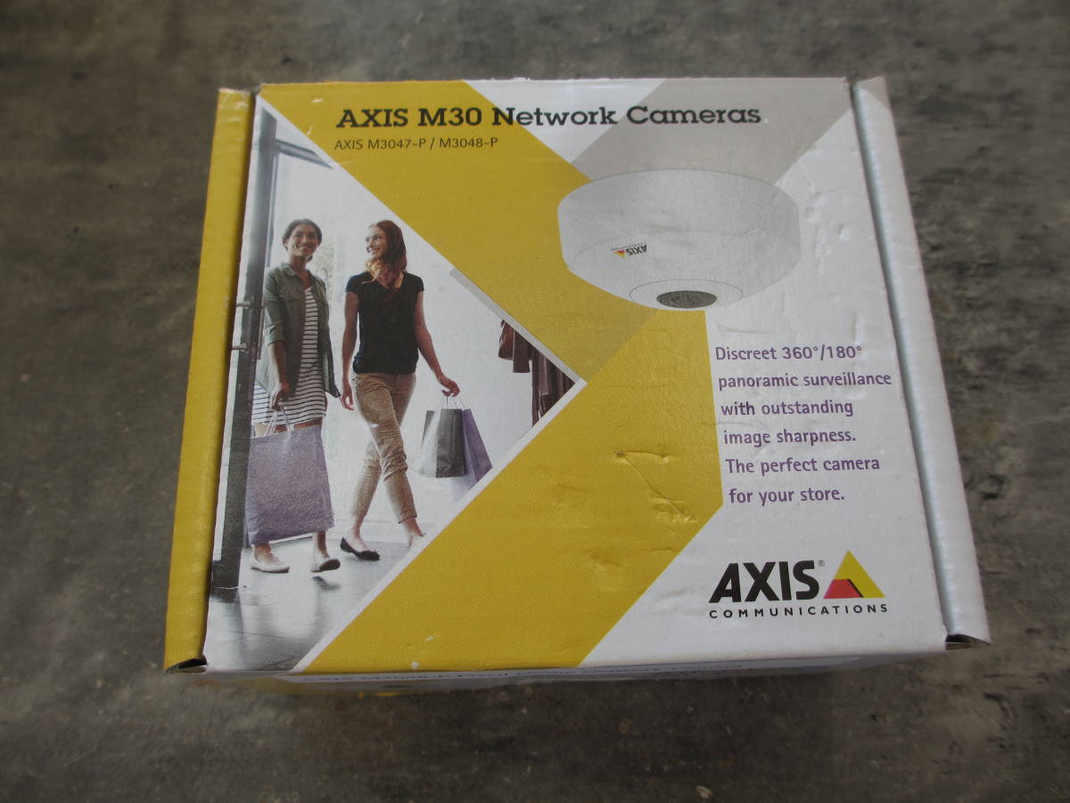 【未使用】AXIS アクシス M30 ネットワークカメラ M3048-P 未使用 防犯カメラの落札情報詳細 - ヤフオク落札価格検索 オークフリー