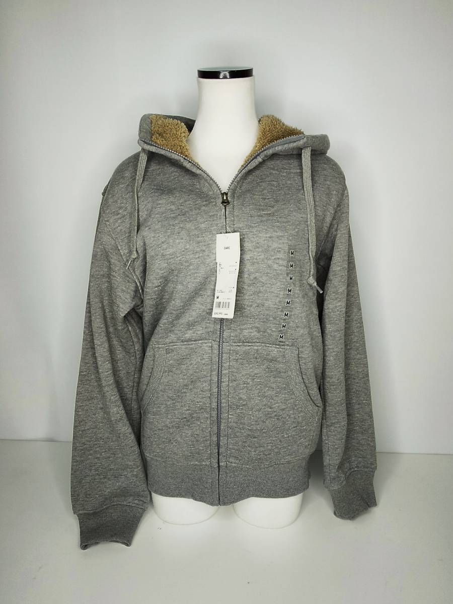 【未使用】★☆未使用品 Uniqlo ユニクロ ボアスウェット フルジップパーカ(長袖) Mサイズ ユニセックス☆★の落札情報詳細