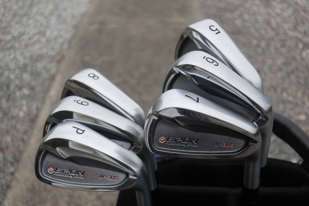 【未使用に近い】★超美品 !! EPON（エポン） AF-306 アイアン GRAPHITE DESIGN RAUNE IRON i105 X ...