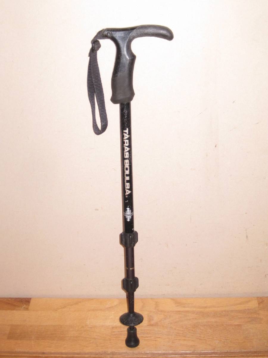 【やや傷や汚れあり】TARAS BOULBA トレッキングステッキ 59.5～92cm 285g 金属製(検索 山歩きアウトドア登山ハイキング杖トレッキングポールの落札情報詳細 - Yahoo ...